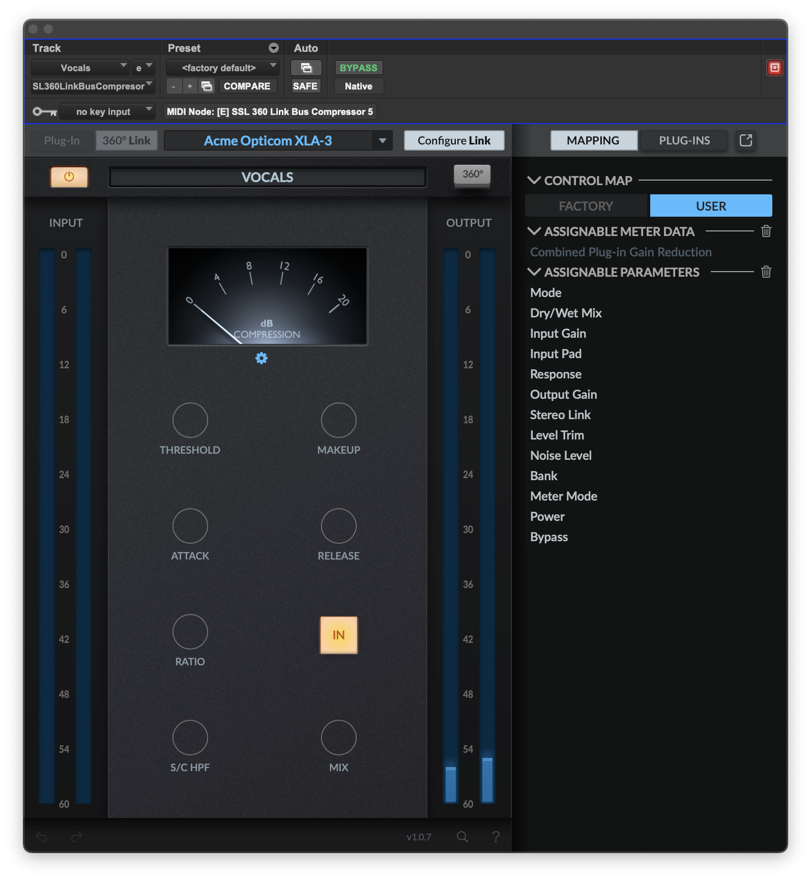 SSL 360 Link Bus Compressor - User Guide – SSL Support