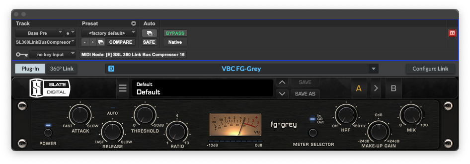 SSL 360 Link Bus Compressor - User Guide – SSL Support