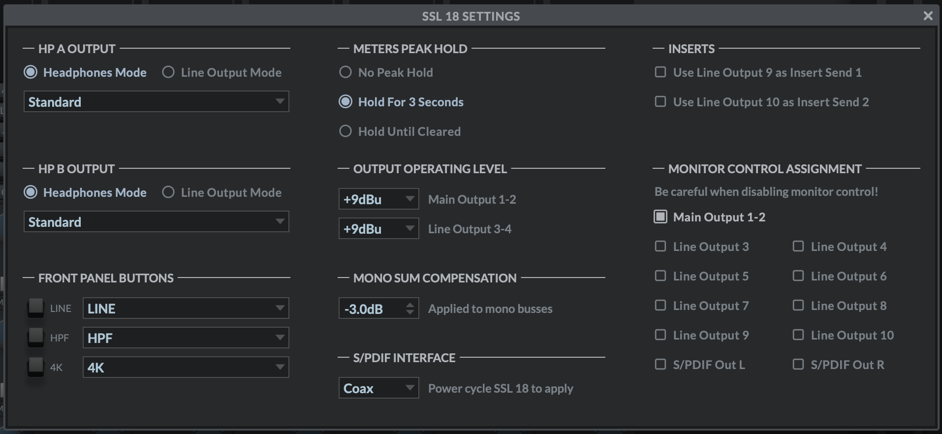 SSL 18 User Guide – SSL Support